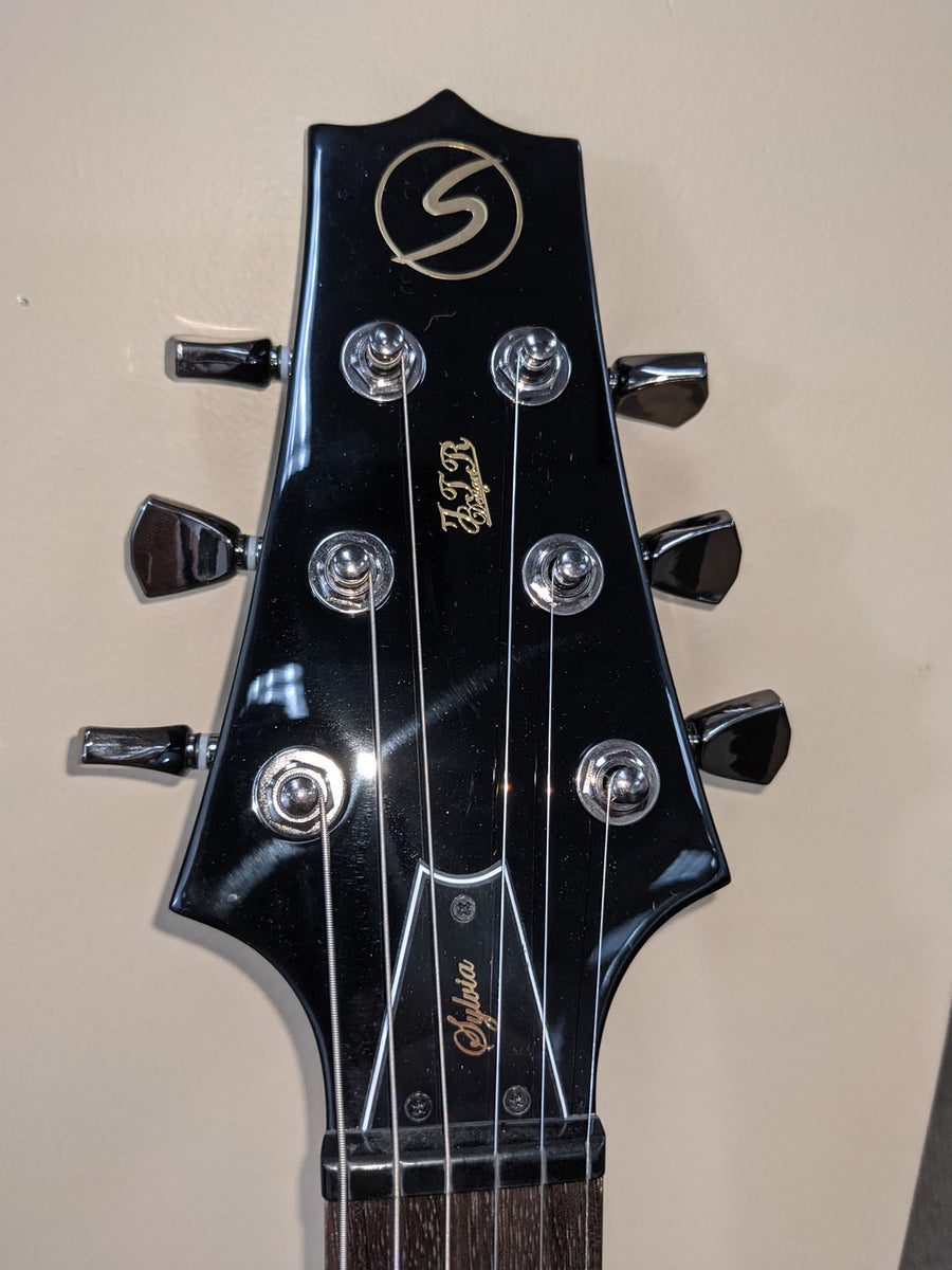 Samick Flying V SL10LBK Black – Missouri Music Center LLC